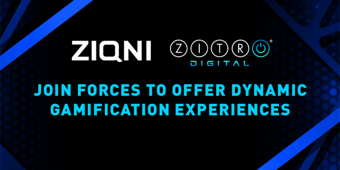 ZIQNI AND ZITRO DIGITAL JOIN FORCES TO OFFER DYNAMIC GAMIFICATION EXPERIENCES - Zitrogames